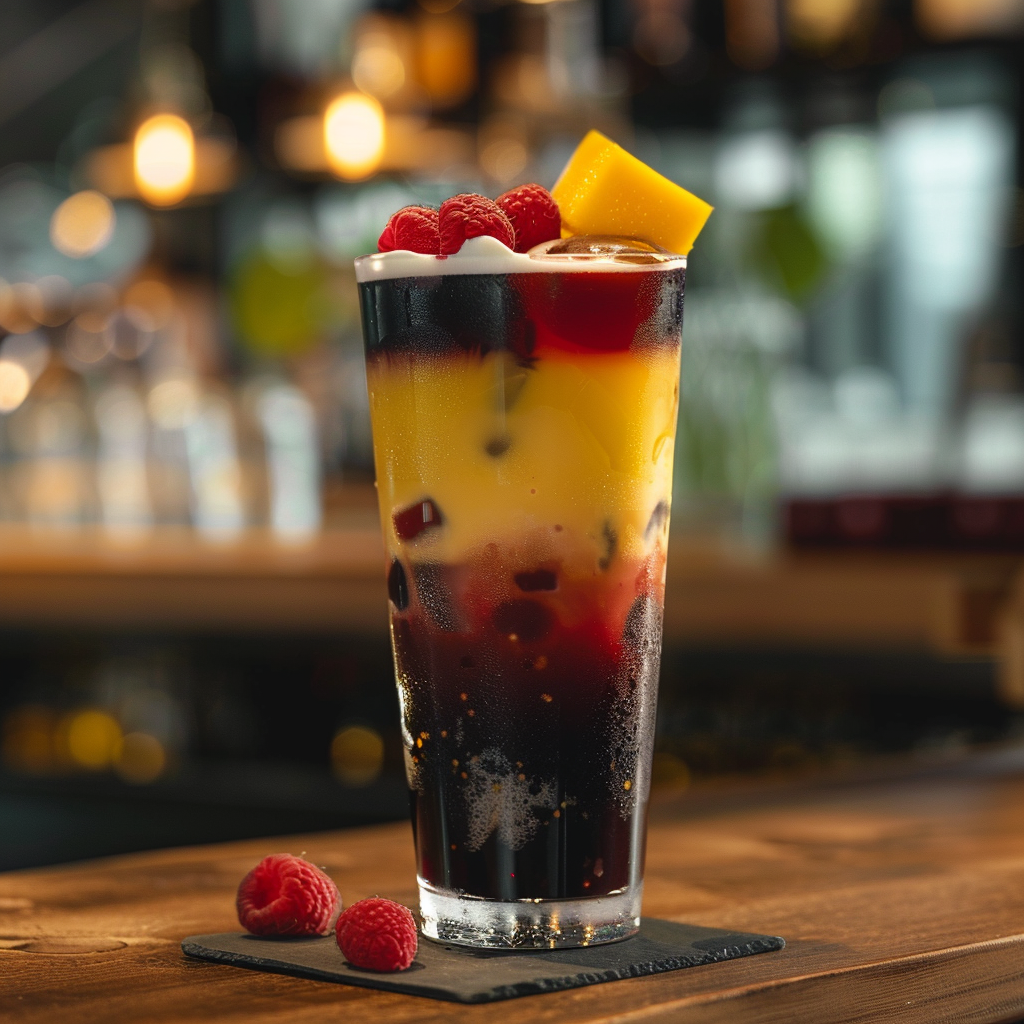 Schwarz-Rot-Gold Drink mit Cold Brew – Erfrischend & kreativ – Moelk ...